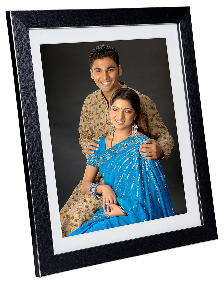 Black 10x12 inch Wooden Photo Frame Online- Best Price, Quick Delivery